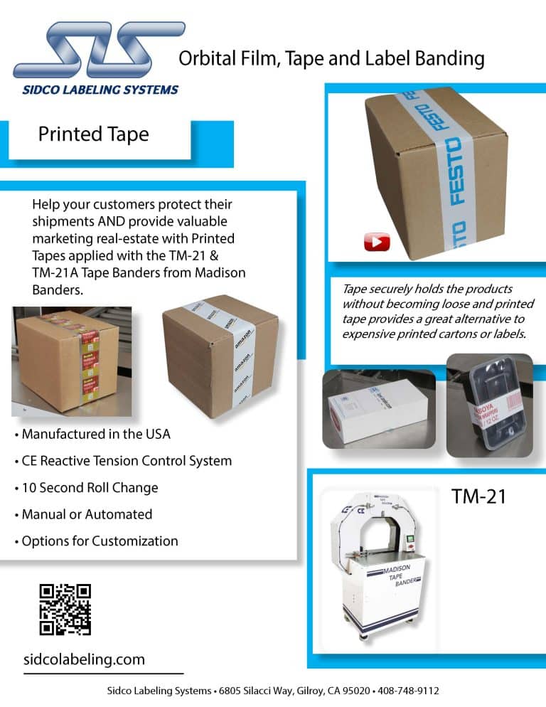 Shrink Wrapping and Banding Landing Page 1 – Sidco Labeling Systems