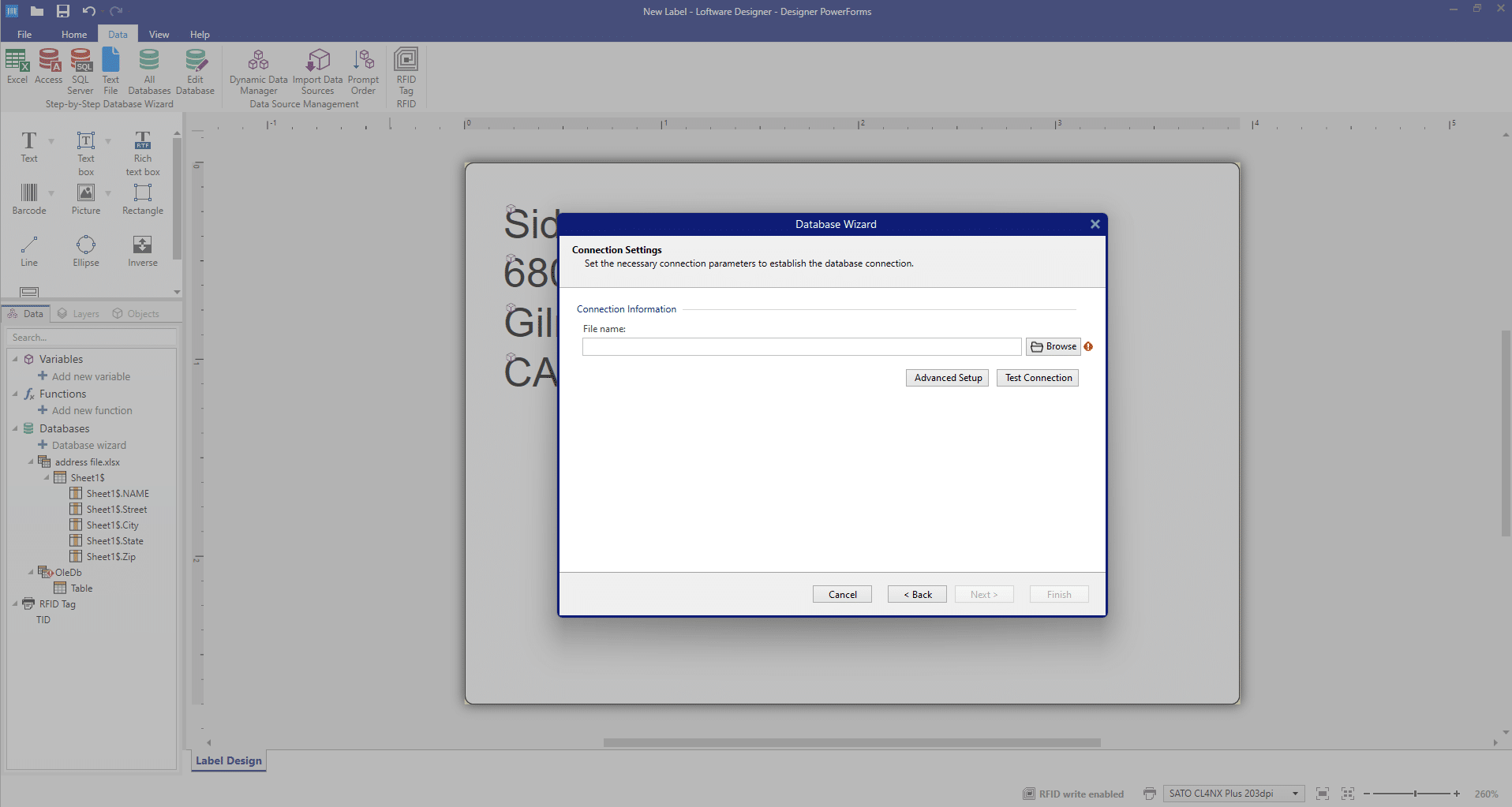 How to print a file from excel – Sidco Labeling Systems